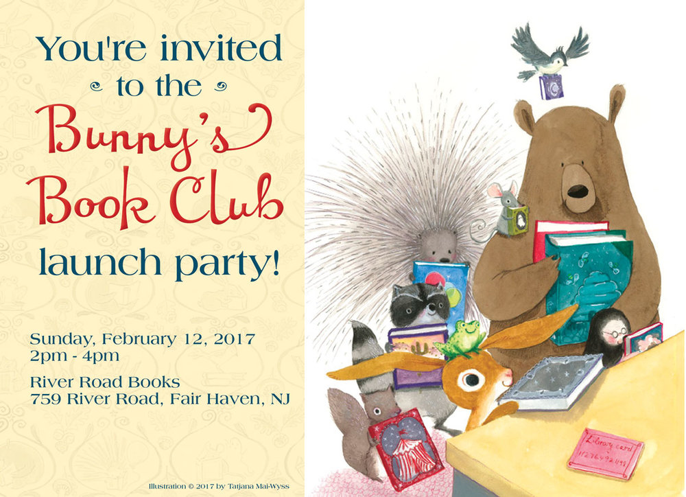 An Invitation to the Sweetest Club in Town: Bunny’s Book Club by Annie ...